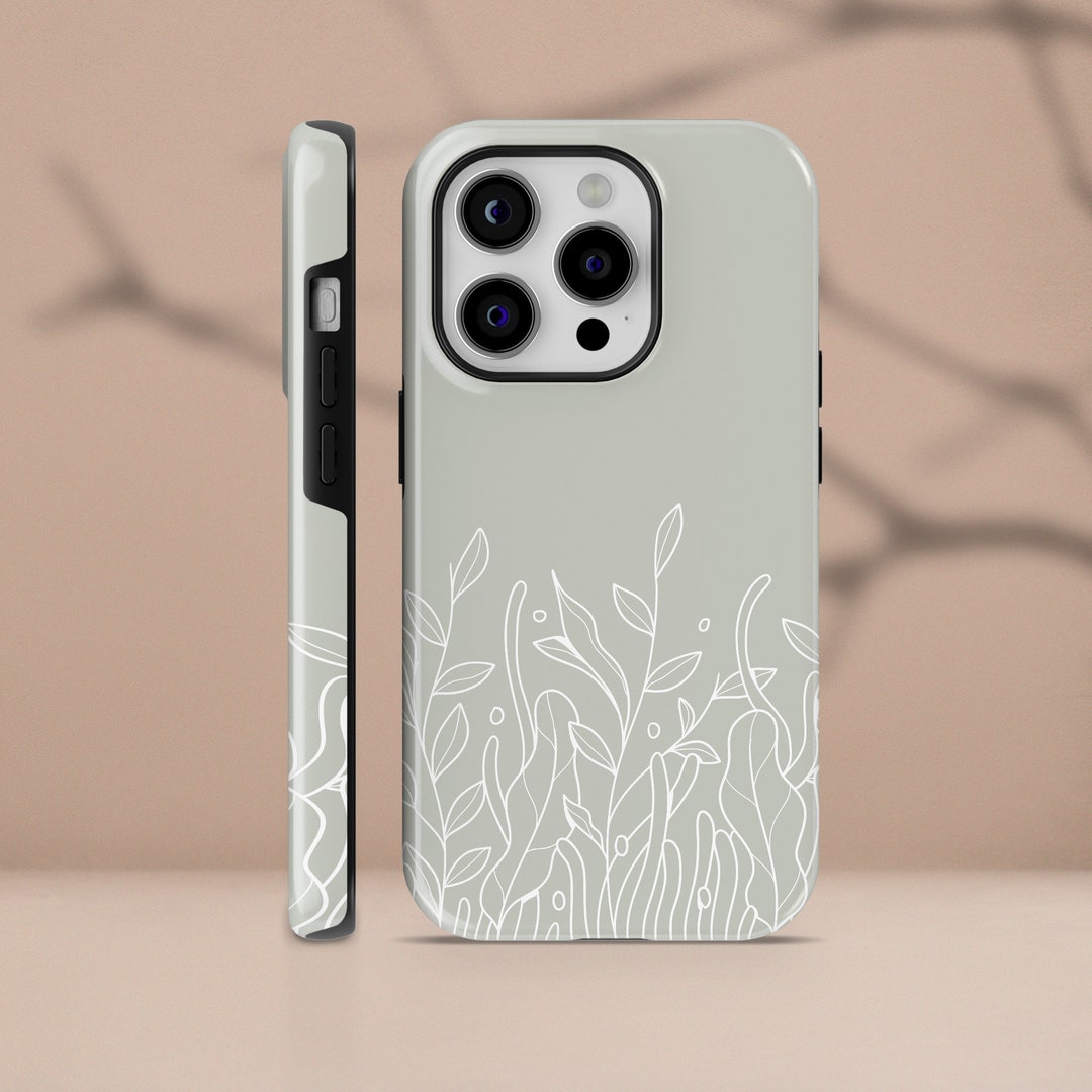 Flower Cream Phone Case Soft Colors Muted TOUGH Cover Fit for 16 Pro ...