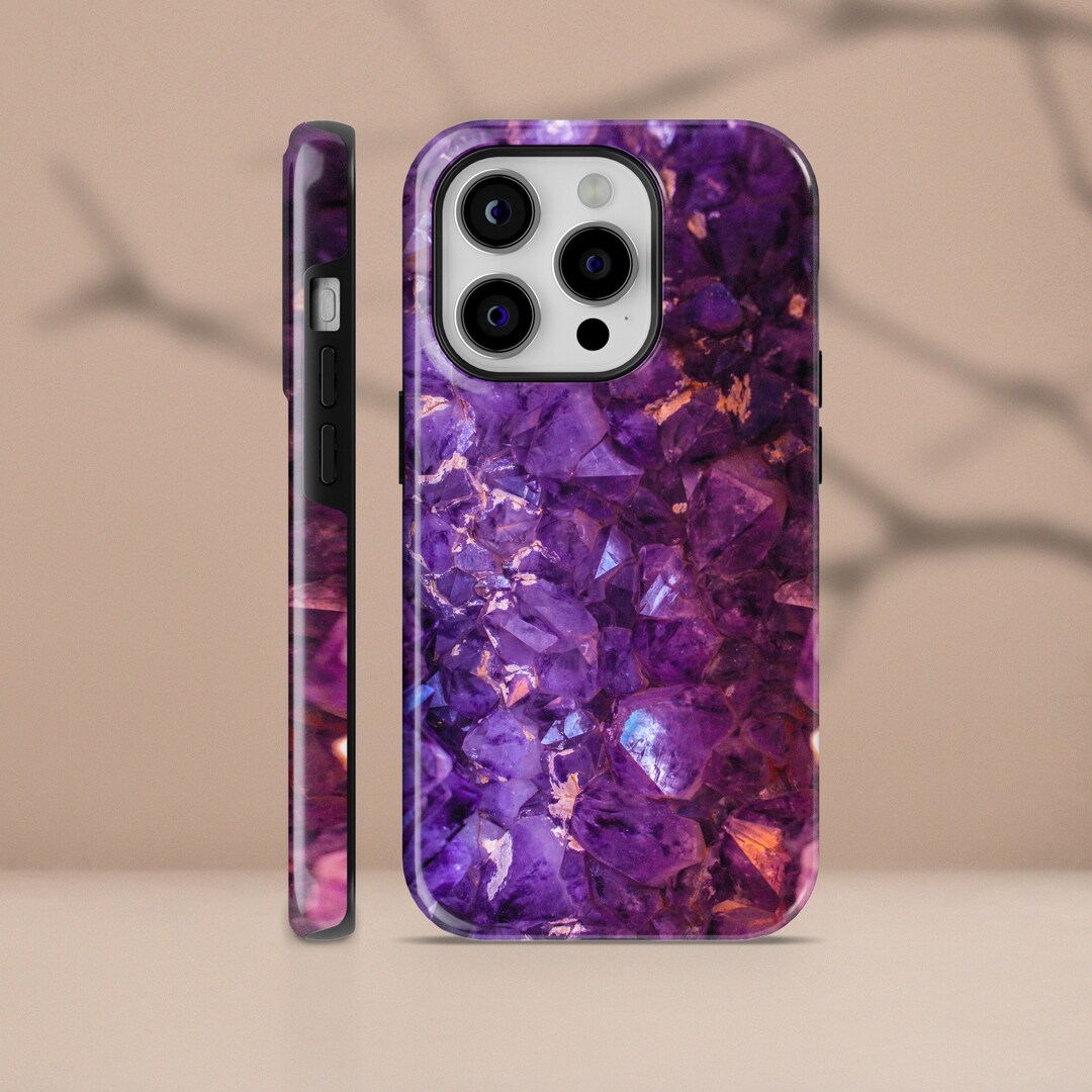 Sparkling Crystal Phone Case Natural Pure TOUGH Cover Fit for 16 Pro ...