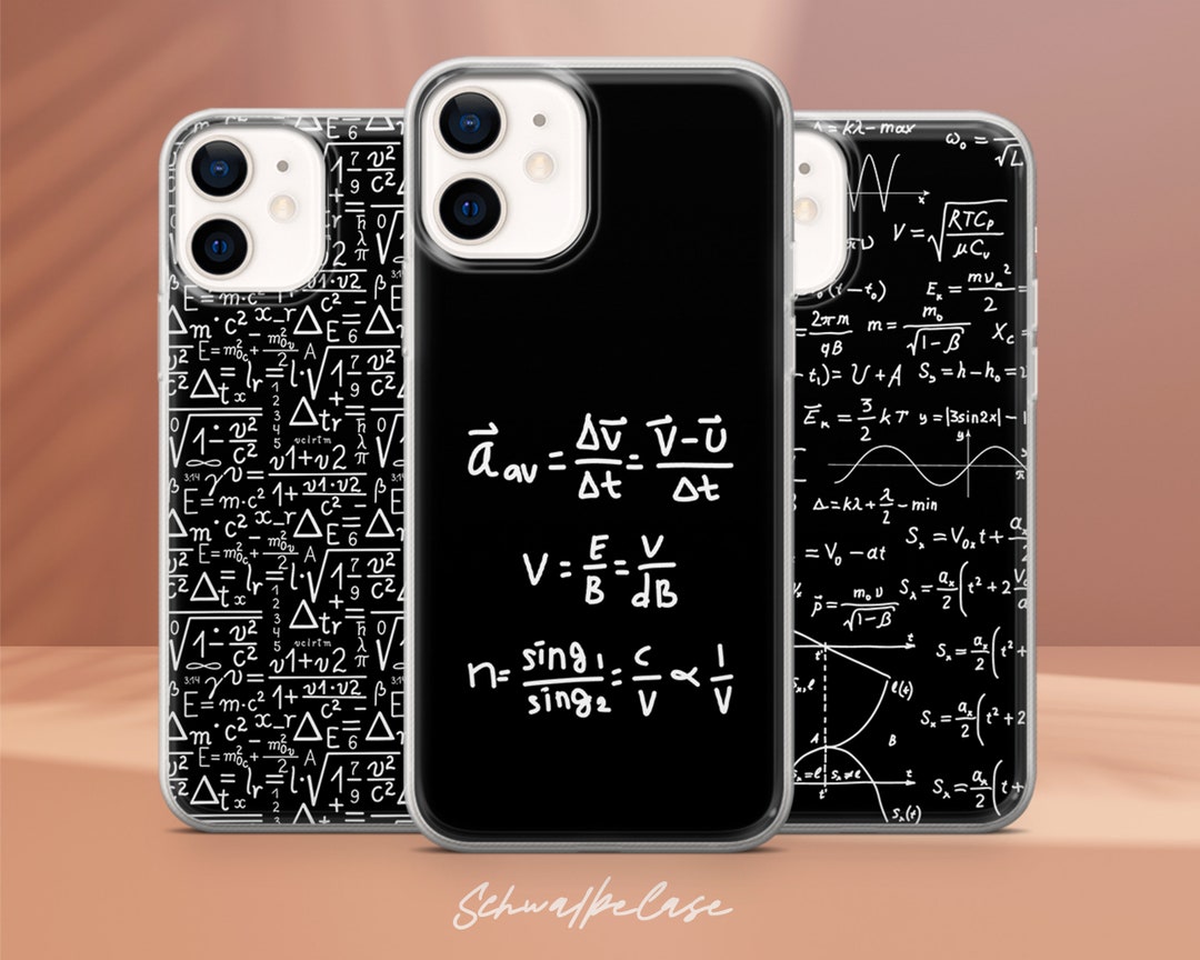Physics Genius Phone Case Mathematics Cover Fit for iPhone 16 Pro Max ...