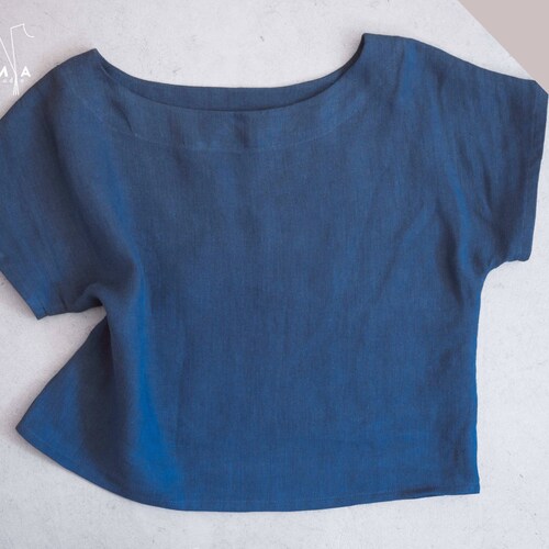 Collage Gather Top PDF Sewing Pattern - Etsy Australia