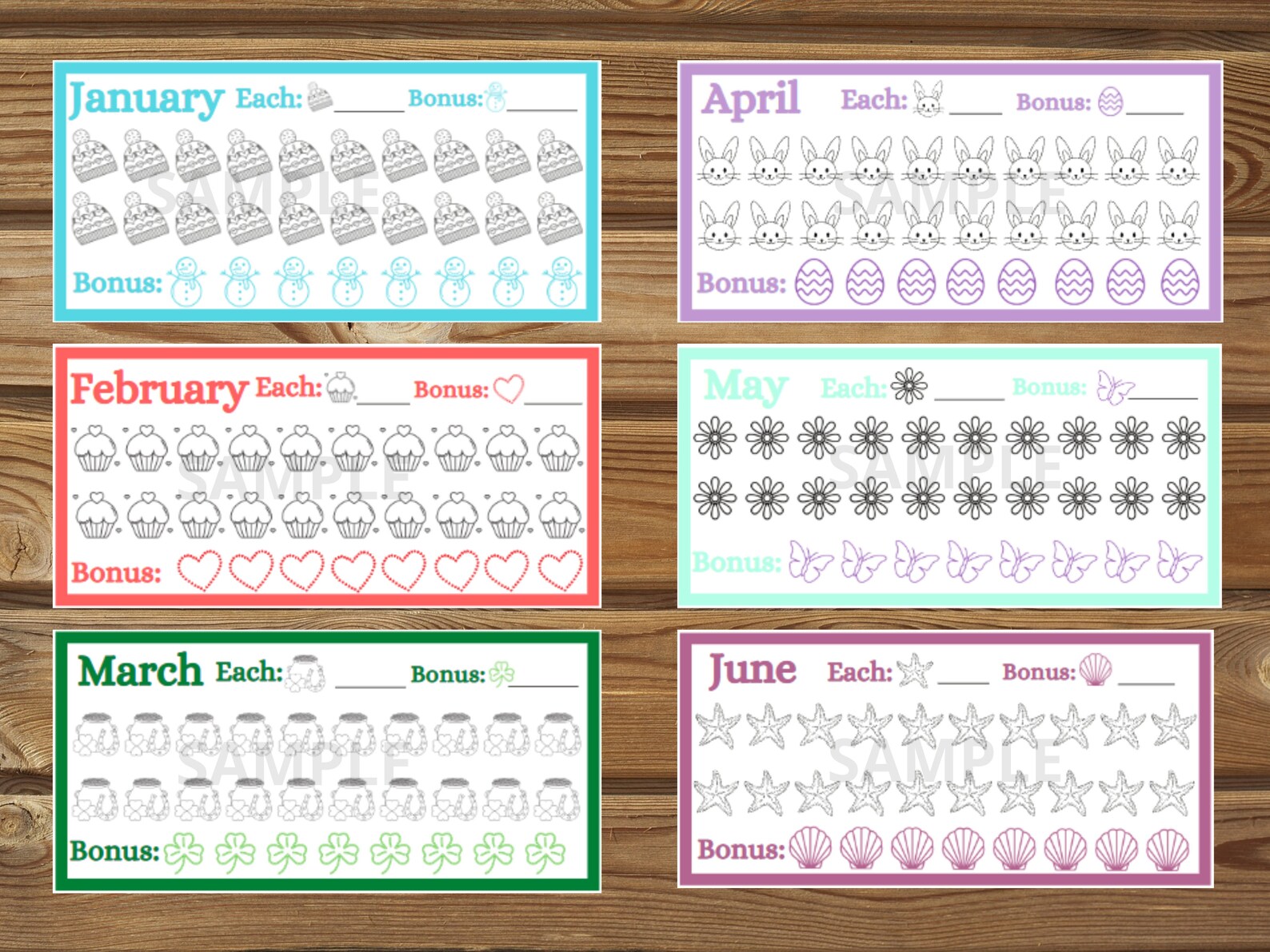 12 Month Savings Challenge Bundle Set Fits A6 Cash Envelopes - Etsy