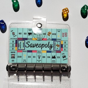 A7 Saveopoly Savings Challenge Game Fits A7 Cash Envelopes & A7 Budget ...