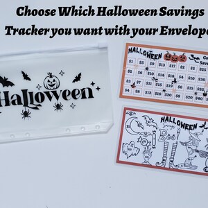 Halloween A6 Cash Envelope With A6 Halloween Savings Challenge Fits A6 ...