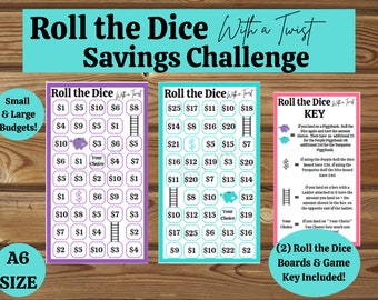 Dice Game Budget - Etsy