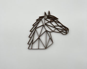 Geometric Horse Art - Etsy