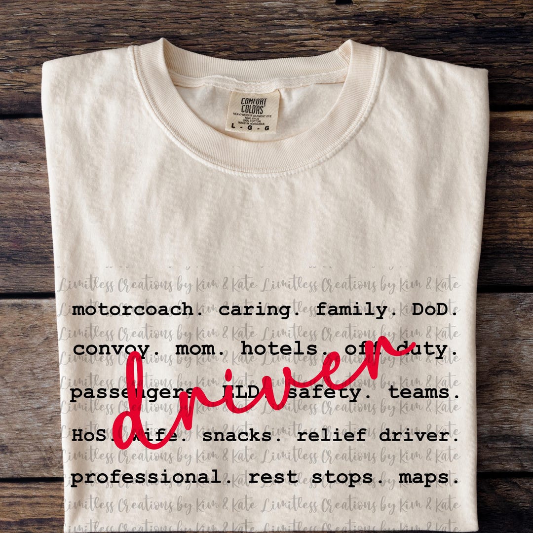 Driver Typography/words PNG - Etsy