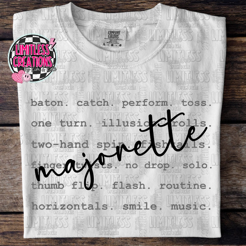 Majorette Svg - Etsy