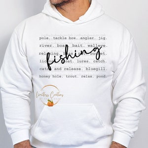 Fishing Typography/words Customizable PNG - Etsy