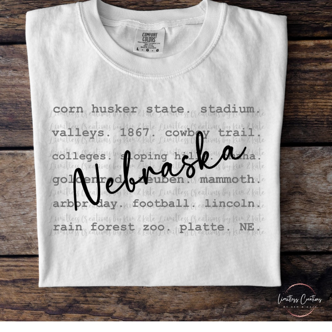 State NE Typography/words Customizable PNG - Etsy