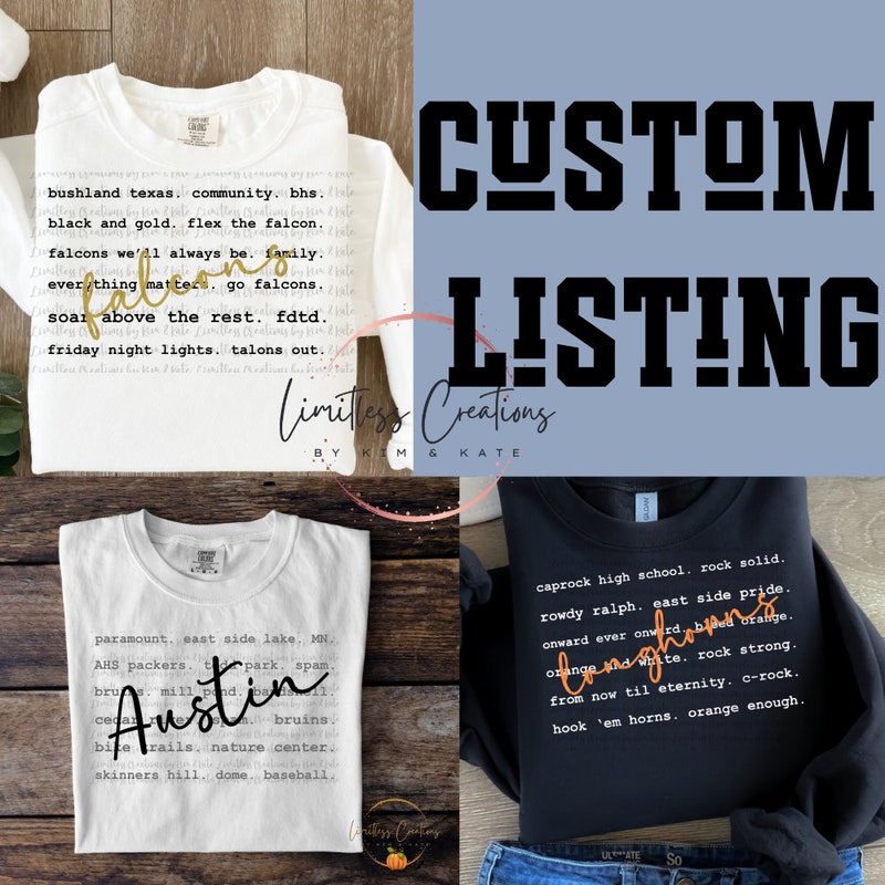 Black Typography - Etsy