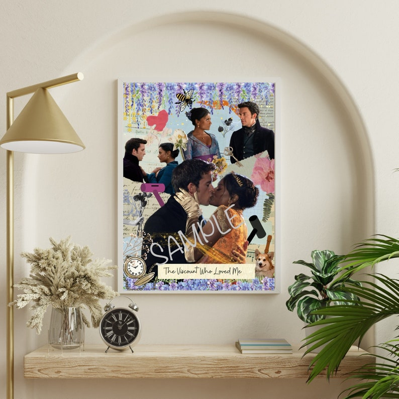 Bridgerton Art Print Kate And Anthony Etsy