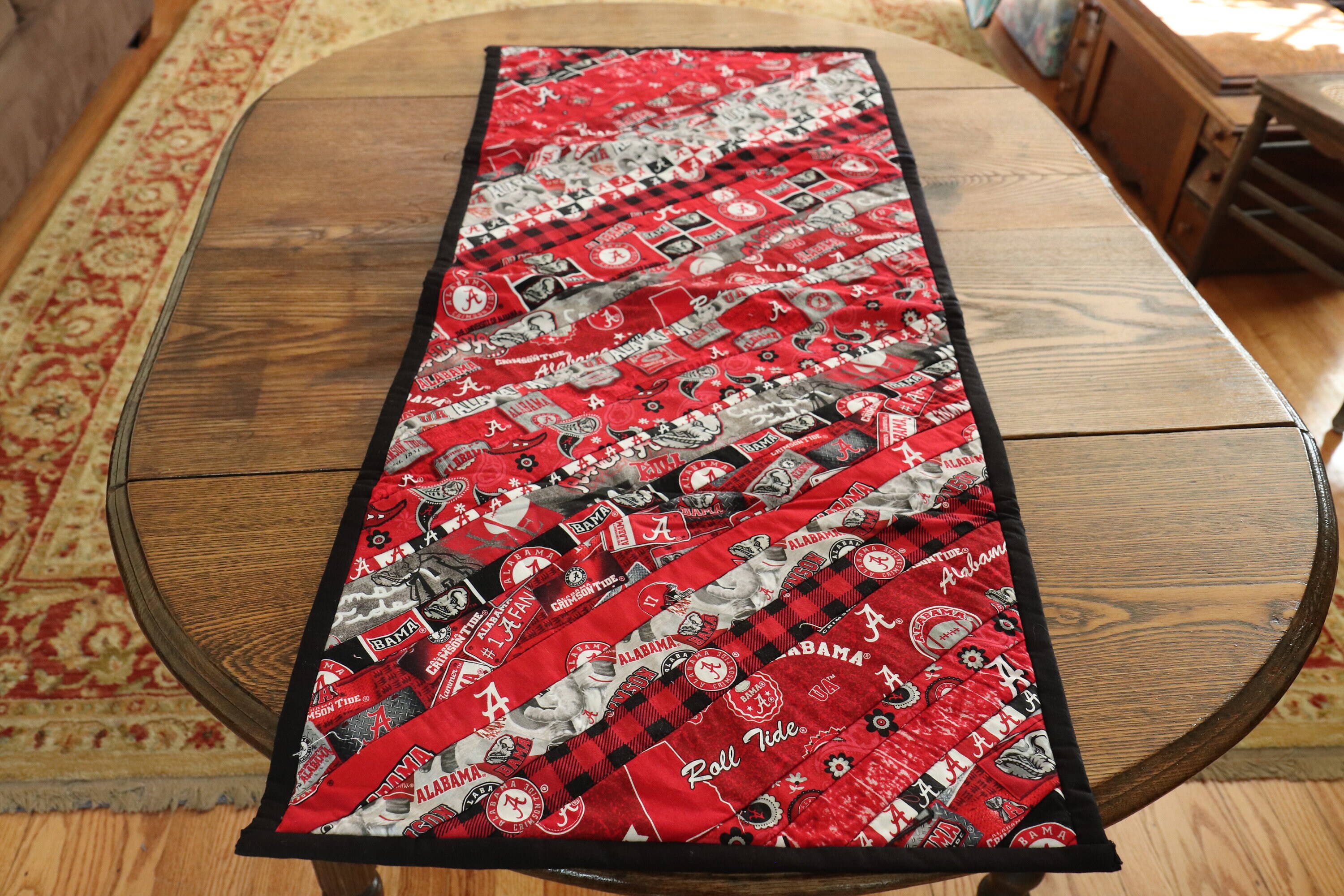 Pieced and Quilted College Team Table Runners #3 - Handmade - Etsy