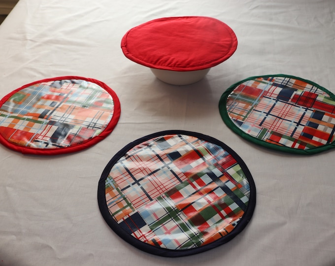 Fabric Microwave Spatter Guards - Handmade - Etsy