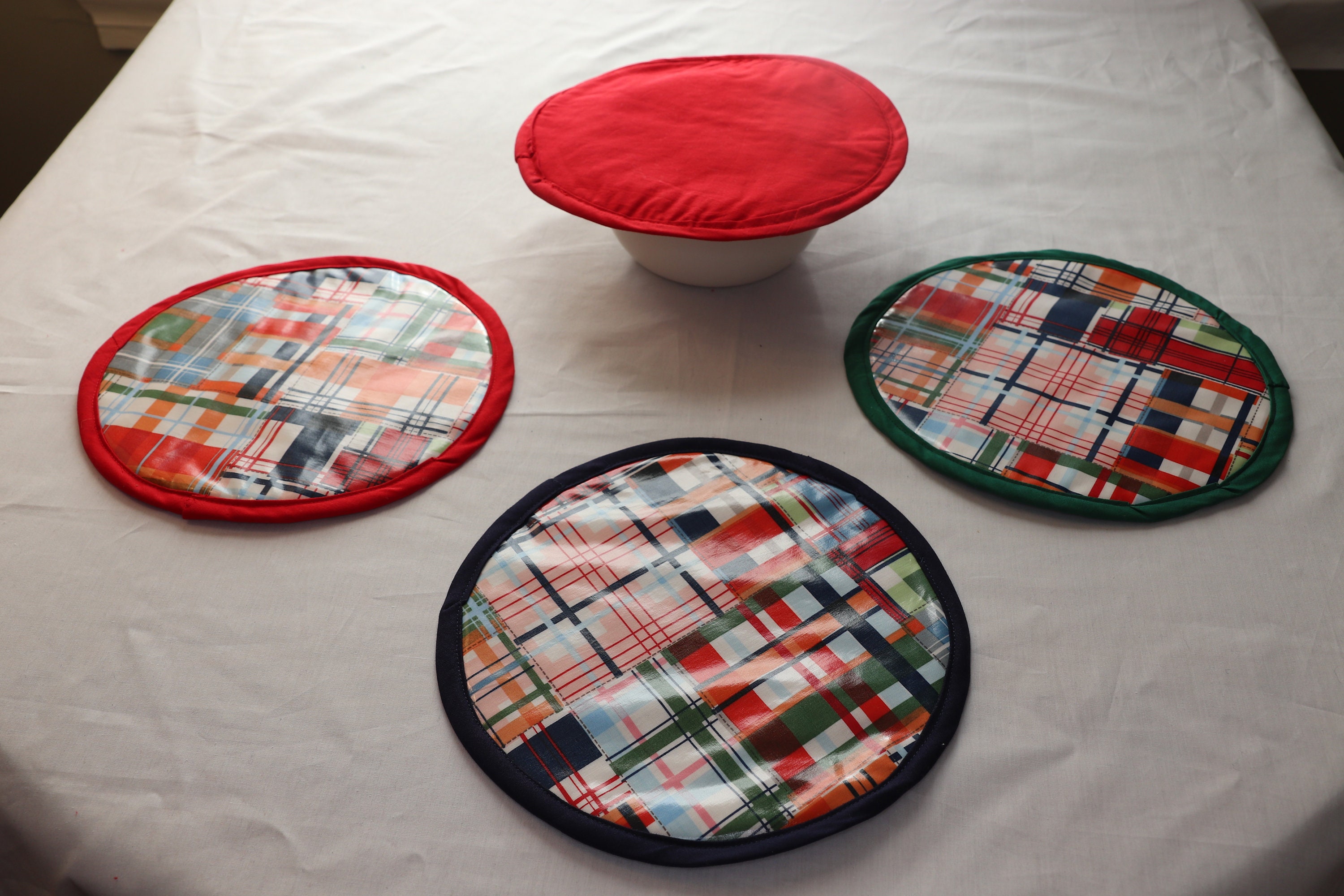 Fabric Microwave Spatter Guards - Handmade - Etsy