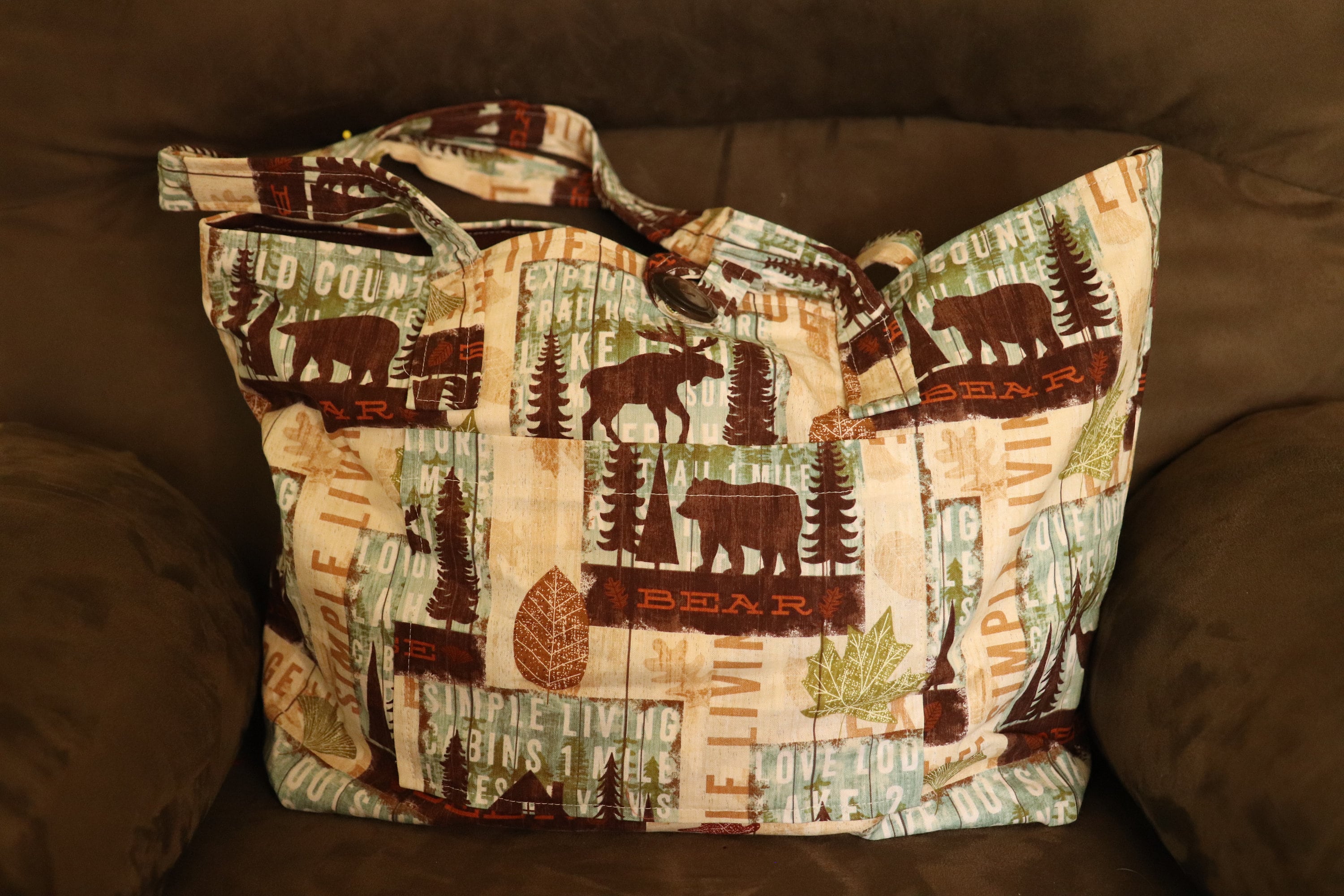 Totes-camping/rv/cabin/outdoor Themes - Handmade - Etsy