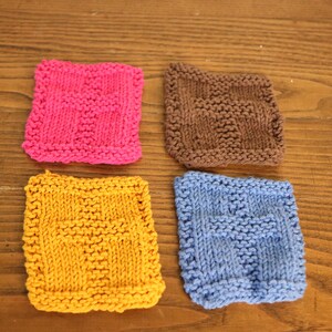 Knitted Prayer Squares - Handmade - Etsy