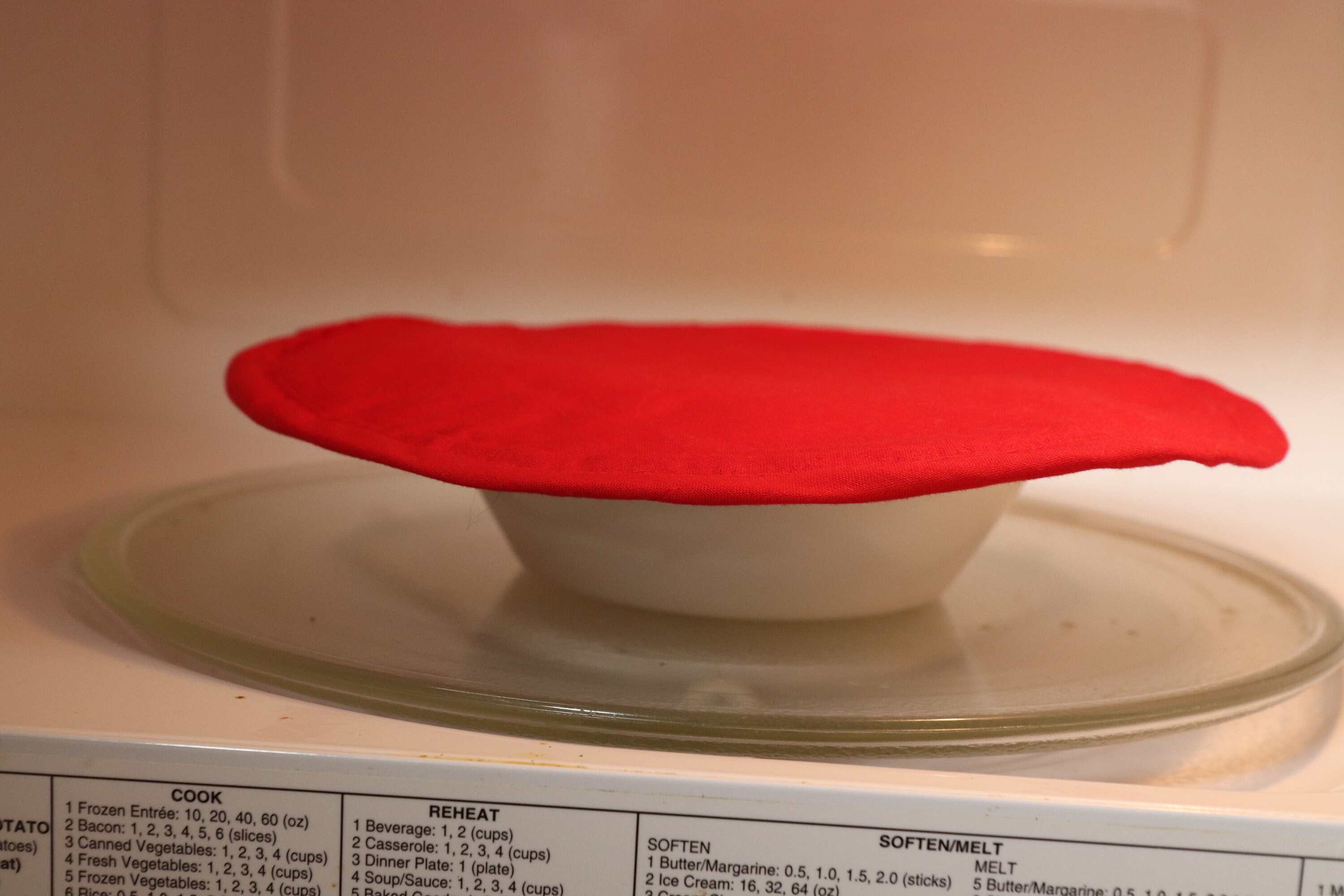 Fabric Microwave Spatter Guards - Handmade - Etsy