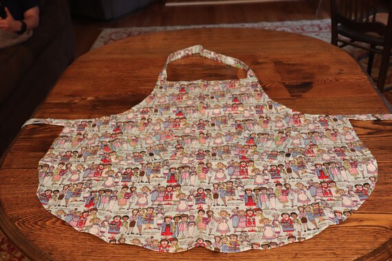 Church Ladies Aprons Blue Background Handmade - Etsy