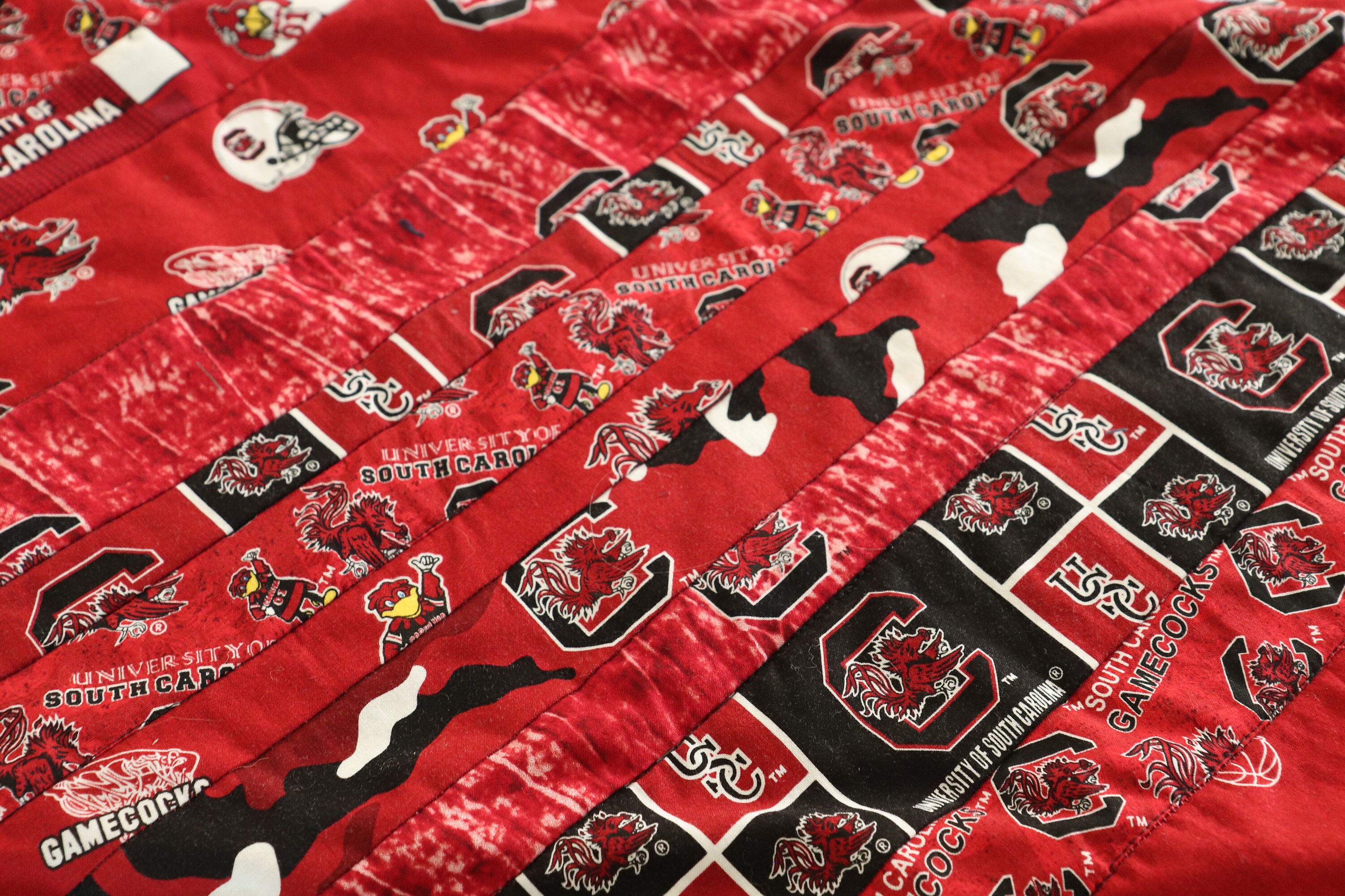 Pieced and Quilted College Team Table Runners #2 - Handmade - Etsy
