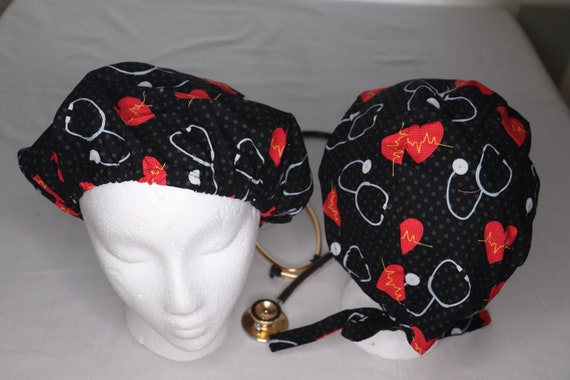 Scrub Caps-two Styles for Medical Professionals Medical | Etsy