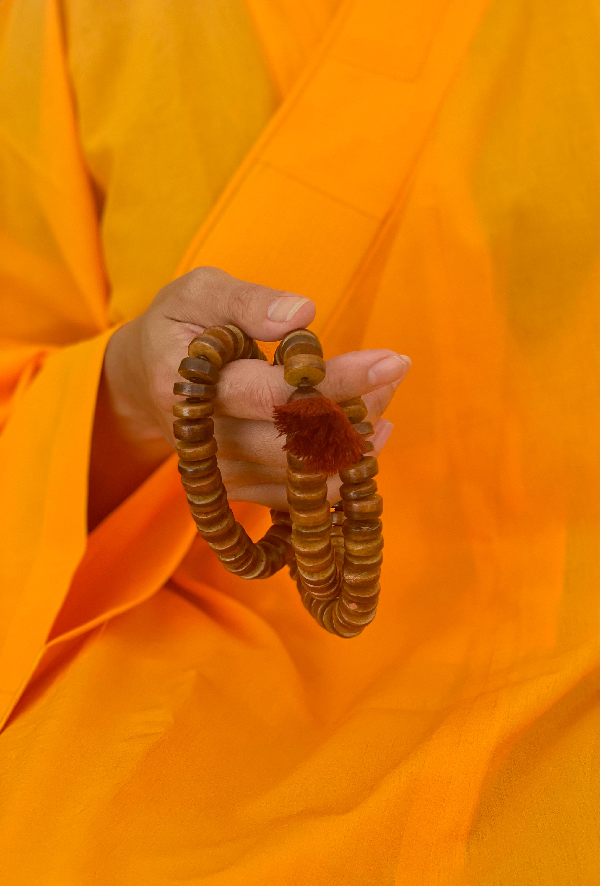 108 Mala Rosewood Prayer Bead Necklace | NAGA | Buddhist Necklace, 108 ...