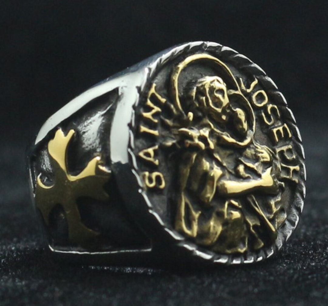 St. Joseph Ring - Etsy