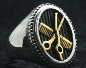 Barber Ring - Etsy