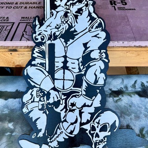 USMC Scout Sniper HOG Symbol 24” X 20" Laser Cut Wall Sign - Etsy