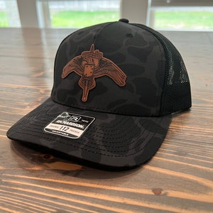 USMC MARSOC Marine Special Operator Insignia Infantry Leather Hat Patch ...