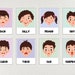 Feelings Faces Flashcards, Emotion Flashcards, Kids Emotions and ...