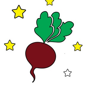 Bundle Fruits and Vegetables Coloring Pages, Fruits and Vegetables ...