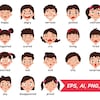 Feelings Faces Kids Png, Happy, Emotions Clipart, Angry, Educational ...