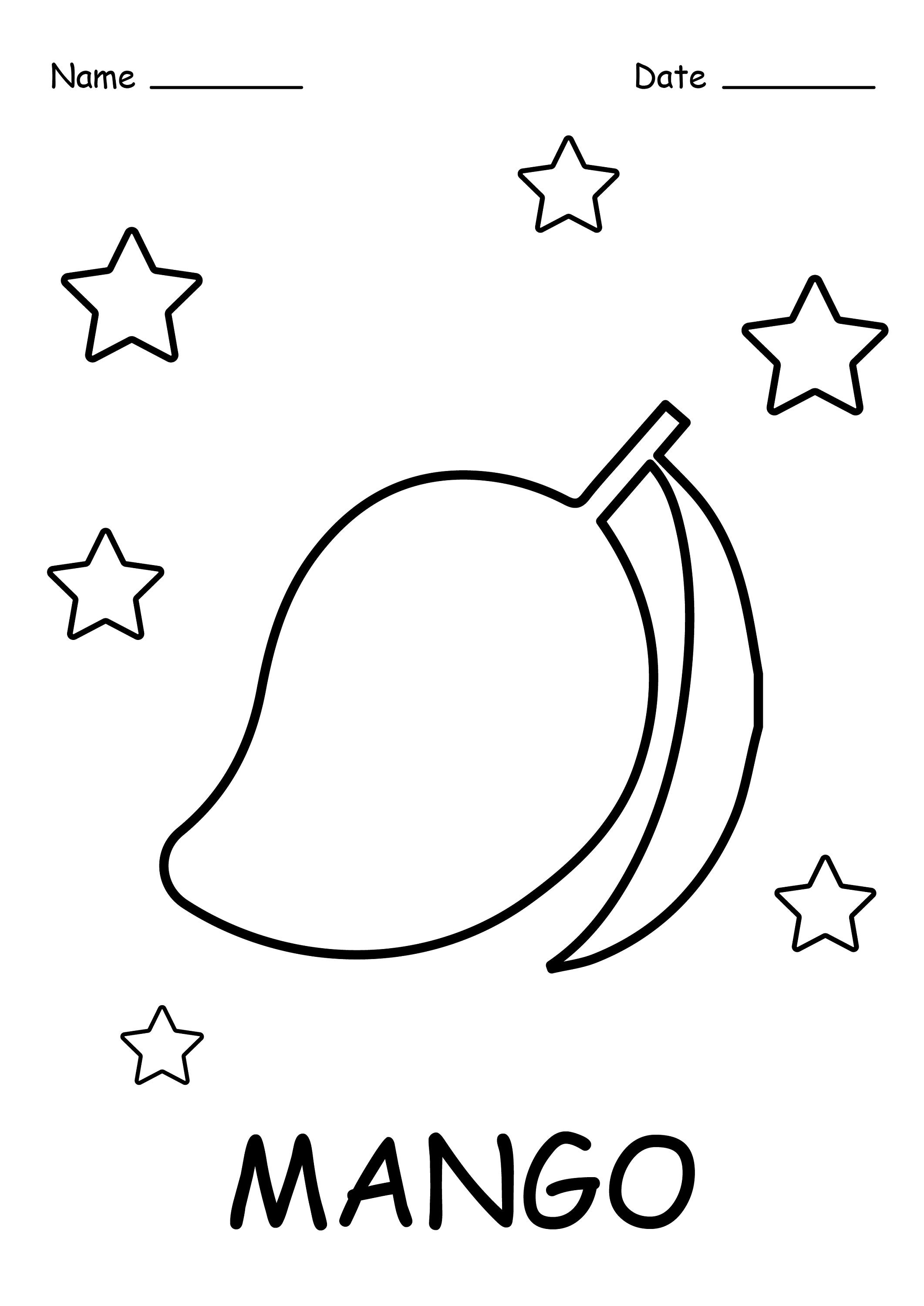 Bundle Fruits and Vegetables Coloring Pages Fruits and - Etsy