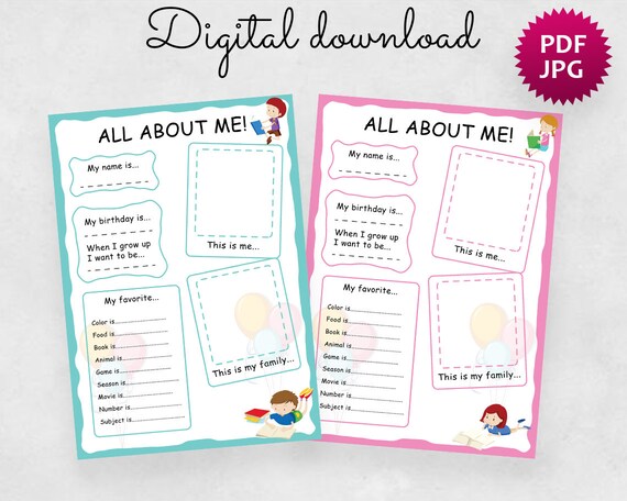 Alles Over Mij Printables