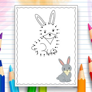 40 Dot to Dot Drawing Games, Dot to Dot Book With Animals, Dot to Dot ...