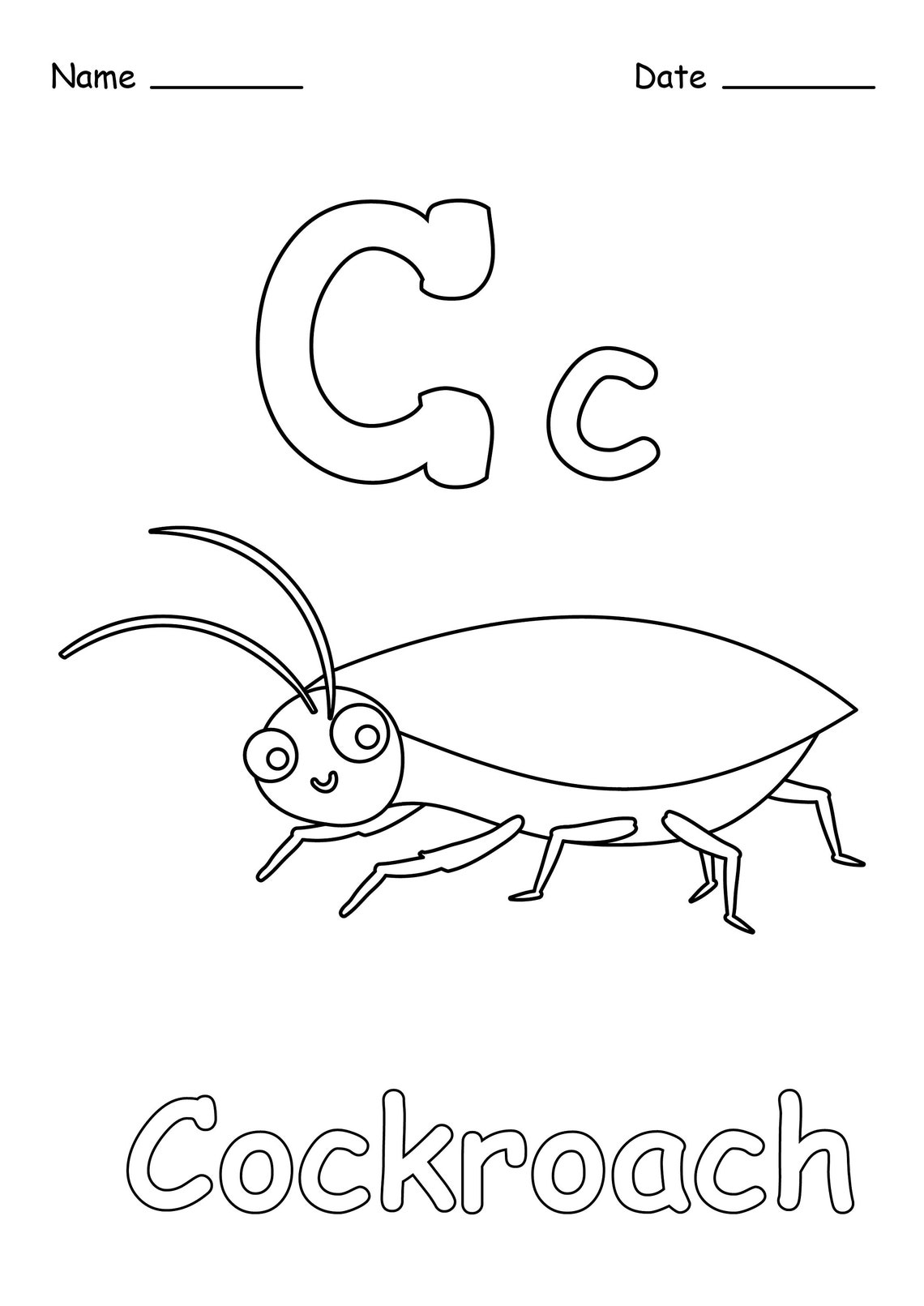 Alphabet Coloring Pages Preschool ActivityFrom A to Z 26 | Etsy