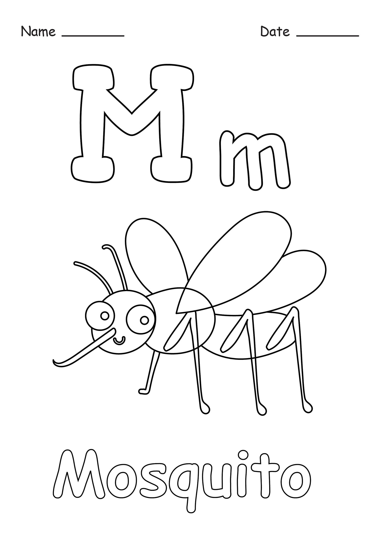 Alphabet Coloring Pages Preschool ActivityFrom A to Z 26 | Etsy