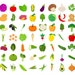 Vegetable SVG Bundle, Vegetables SVG, Vegetable Clip Art, Vegetable ...