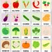 20 Vegetables Flashcards, Vegetable Cards, Learning Vegetables ...