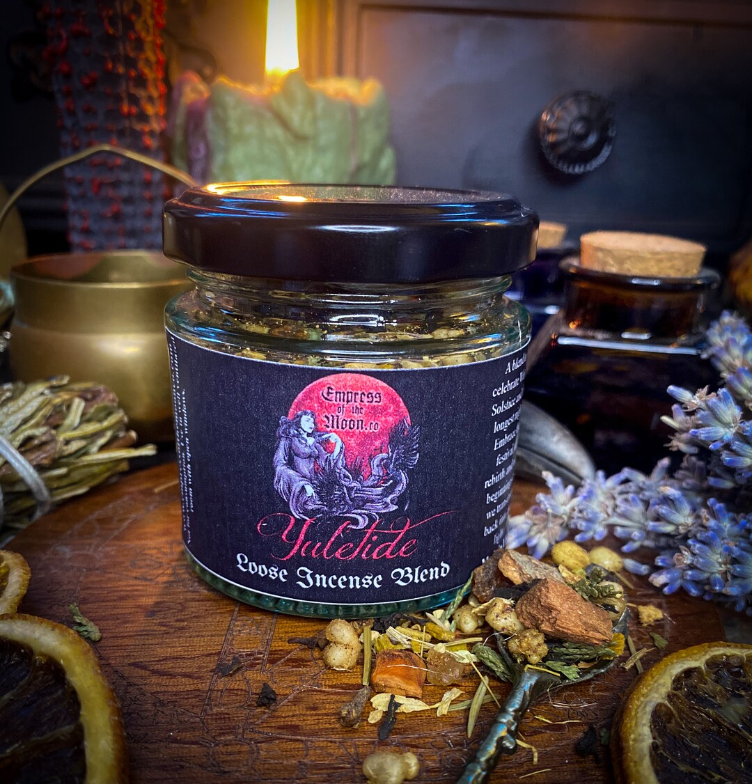 Yuletide Ritual Loose Incense, Traditional Cedar & Frankincense Aroma ...