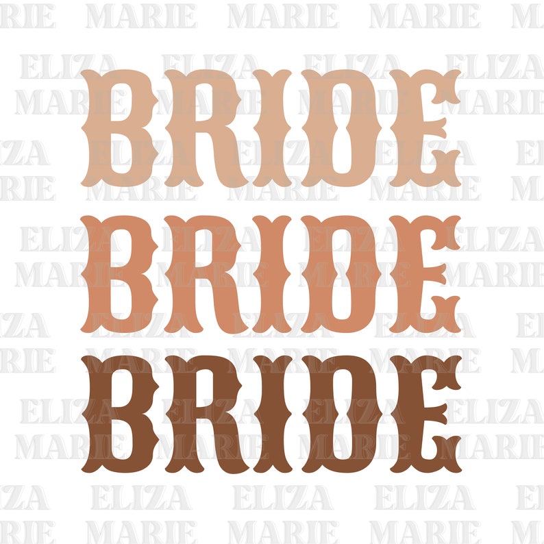 Western Bride - Svg/png/ai File - Etsy