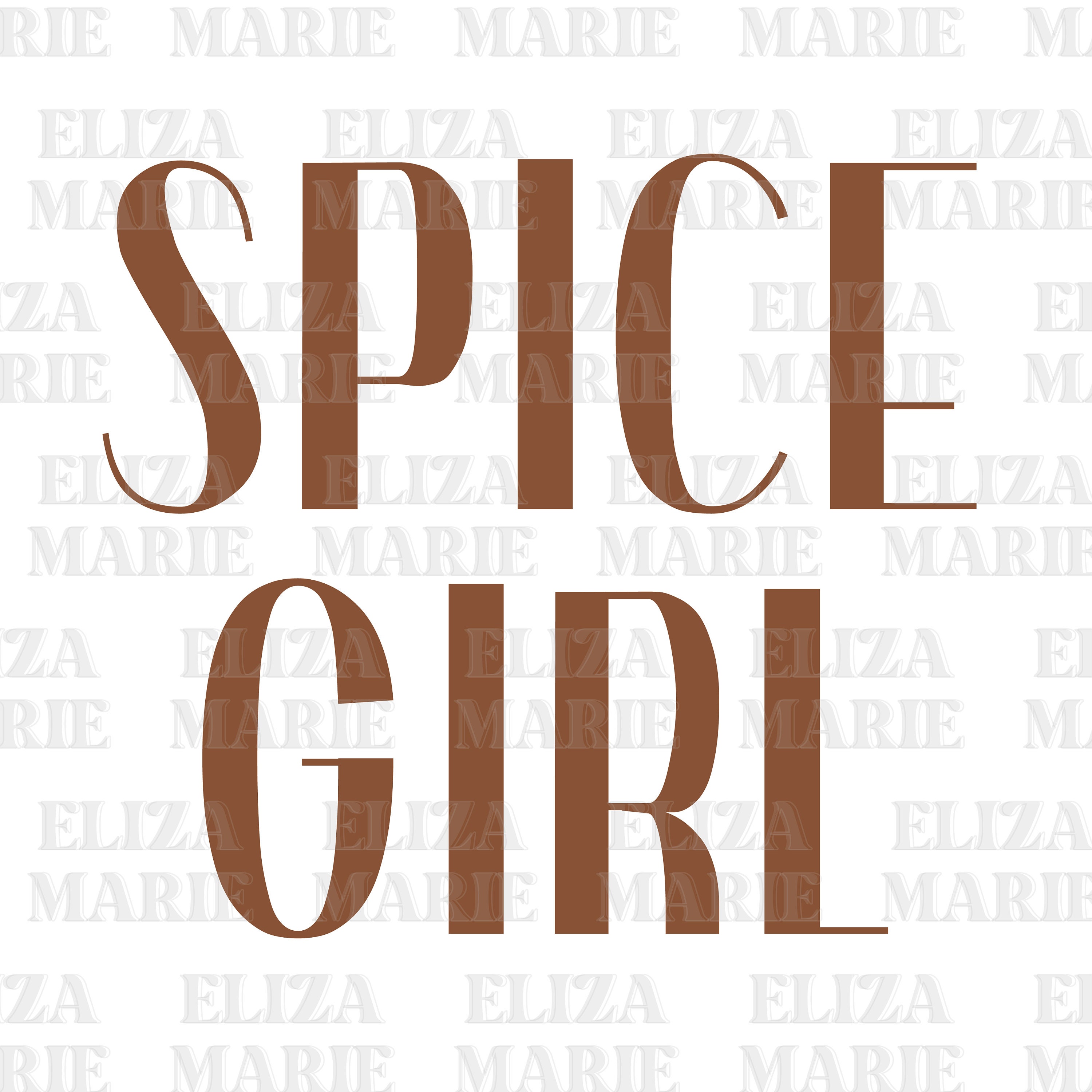 Spice Girl - SVG/PNG/AI File - Etsy