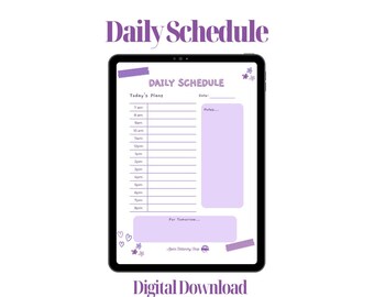 To Do List Digital Download Daily Planner Instant Download - Etsy