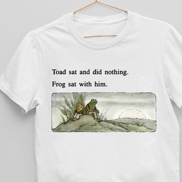 Frog and Toad Shirt - Etsy