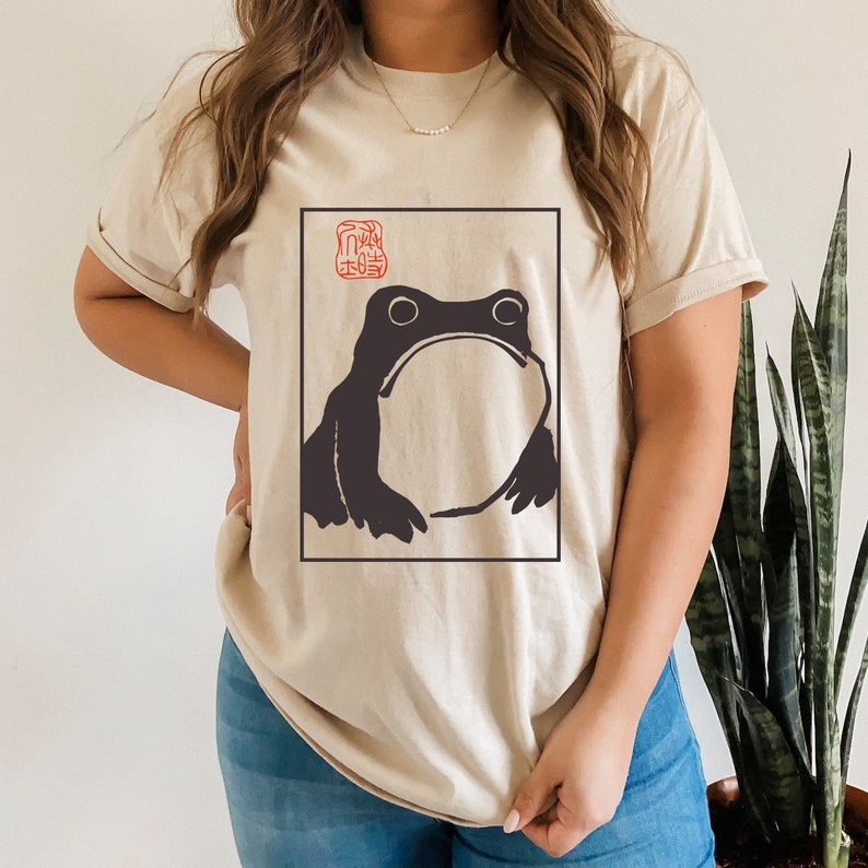 Unimpressed Frog Sweatshirt Tshirt Grumpy Frog Tshirt - Etsy