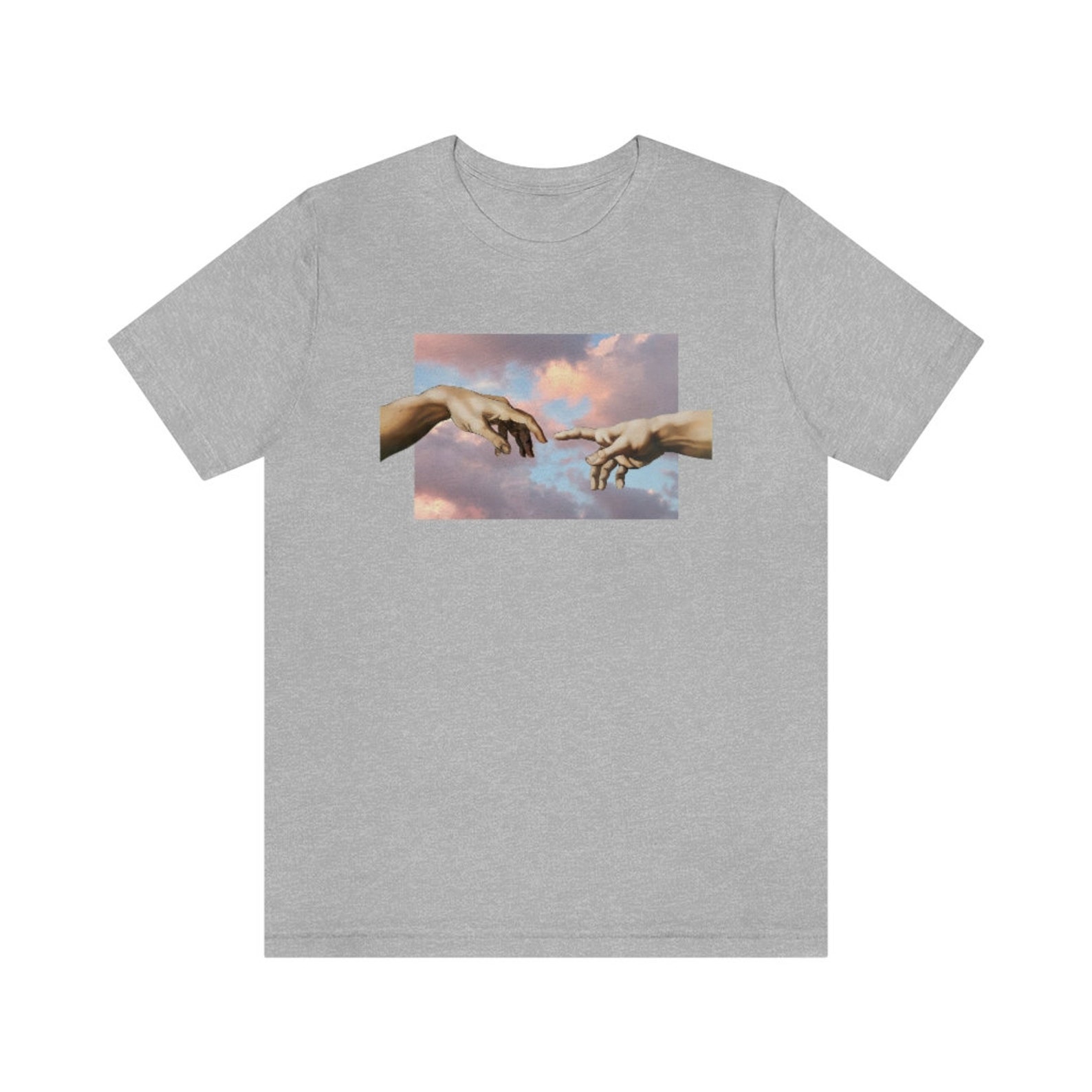 Creation of Adam Shirt Michelangelo Shirt Renaissance Shirt - Etsy