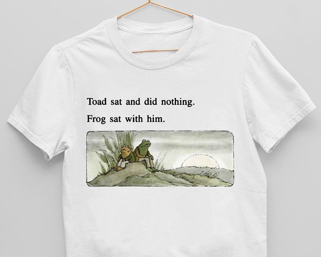 Frog and Toad Shirt, Cottagecore Shirt, Cute Frog Shirt, Frog Lover ...