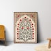Indian Folk Art Print Floral Prints Living Room Decor - Etsy