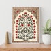 Indian Folk Art Print Floral Prints Living Room Decor - Etsy