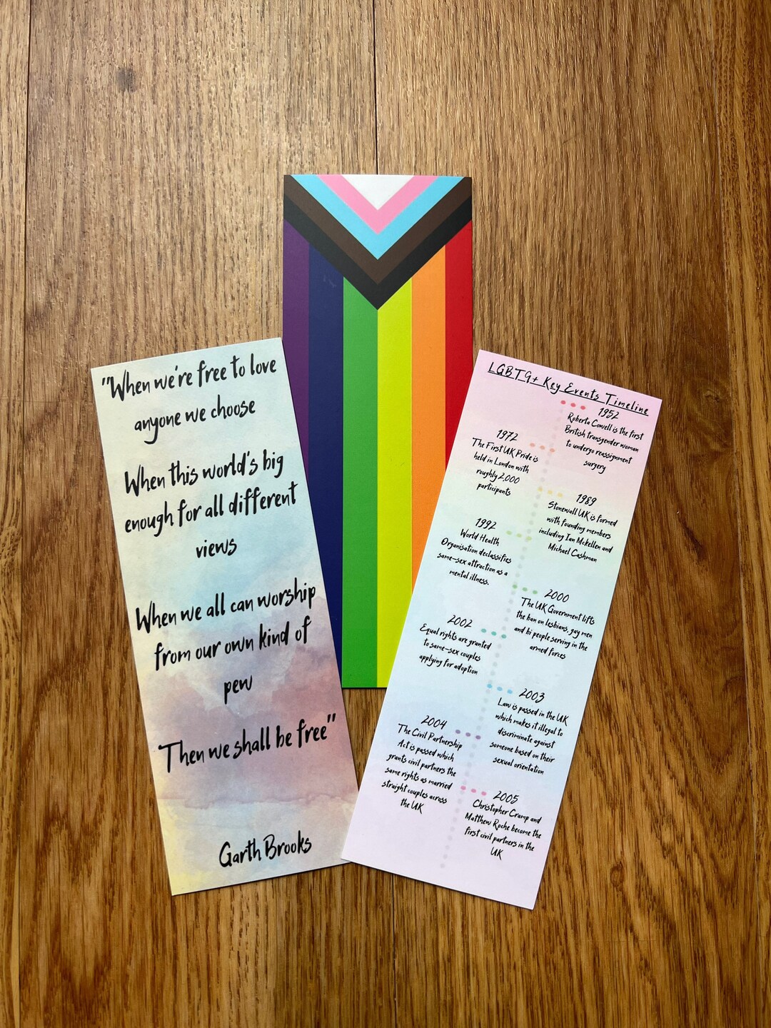 LGBTQ+ Bookmark Set - Etsy